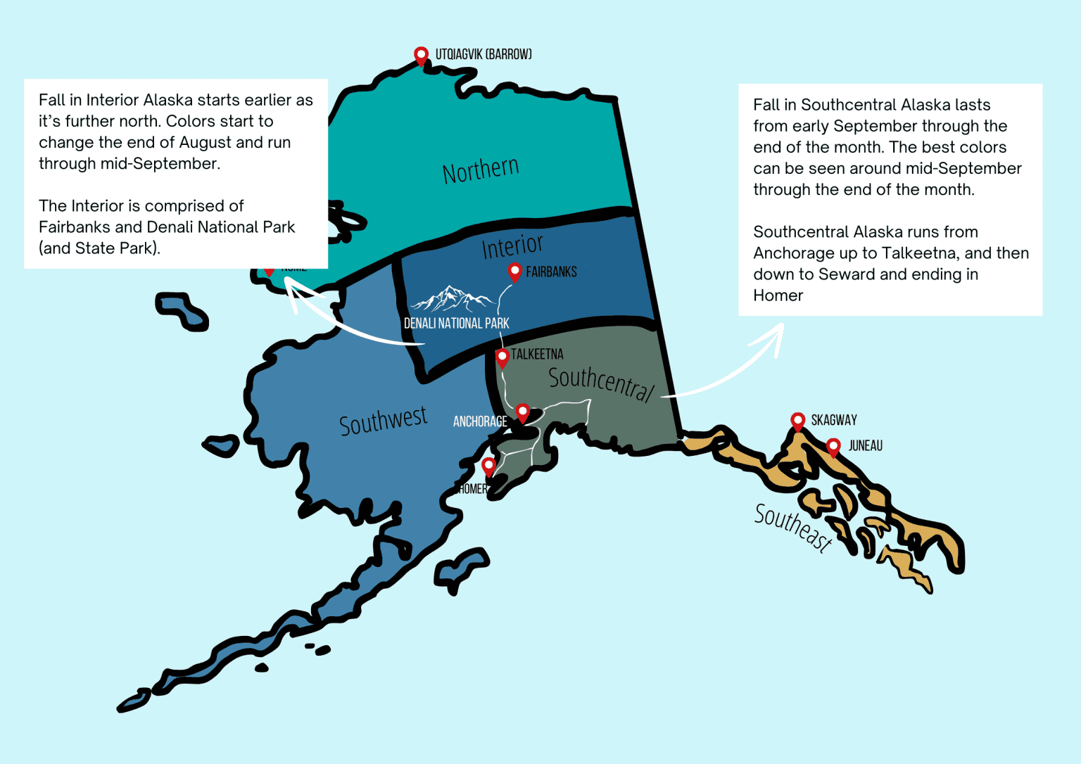 Fall Foliage: Everything to Know About Visiting Alaska in Fall